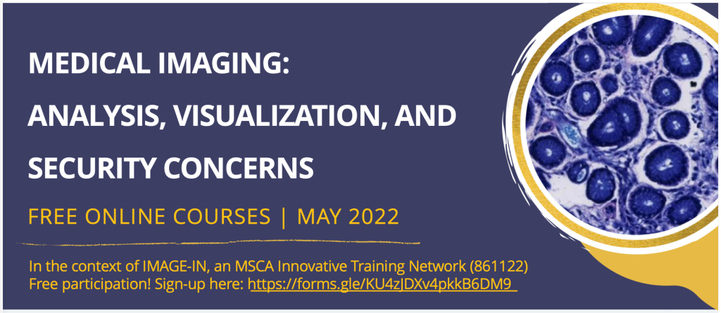 Medical Imaging Courses: analysis, visualization and security concerns ...